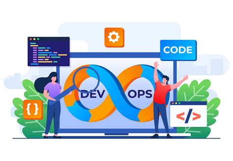 Programadores Práctica Desarrollo Y Software Operaciones Devops Metodología Técnico Apoyo
