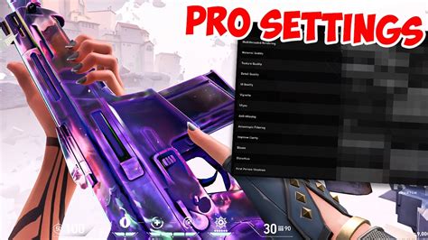 BEST VALORANT Settings For PERFECT Aim FPS Sensitivity Crosshair