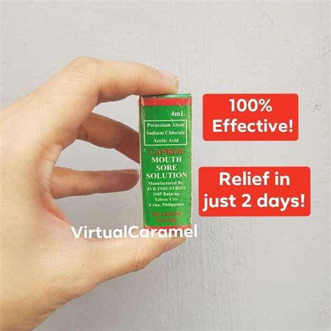 Gamot Sa Singaw 4ml Canker Mouth Sore Solution Debacterol Like Lazada Ph