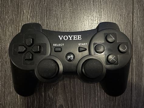 Voyee Wireless Controller Sony Playstation 3 Ps3 Compatible Controller Black Ebay