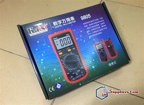 Đồng hồ đo mạch, kiểm tra thông mạch điện tử Kaisi 9805 chính hãng