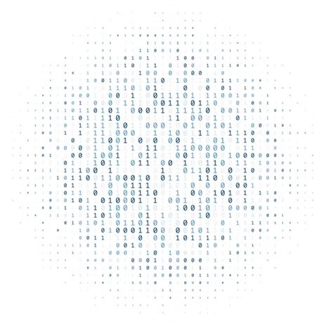 Binary Code Digital Technology Background Made With Zeros And On Stock