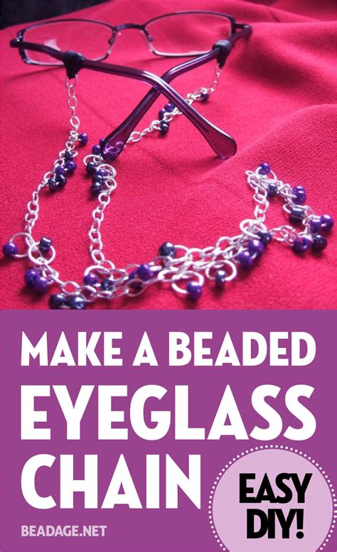 Make A Beaded Chain Eyeglass Holder Diy Beadage