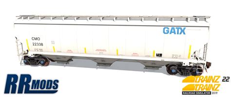 Cmo 22100 22499 5201cf 3 Bay Covered Hopper Virtual Railroad Mods