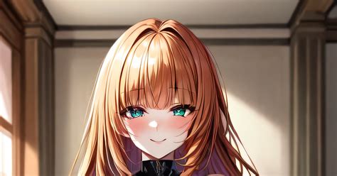 Aiイラスト オレンジ髪☓ボンデージ衣装の爆乳お姉さん④ ユーキヒロ自己紹介読んでのイラスト Pixiv