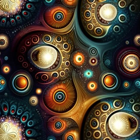 Premium Photo Cosmic Pattern