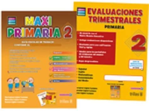 Maxi Primaria 2 Guia Escolar De Trabajo Y Evaluaciones Trime Envío gratis