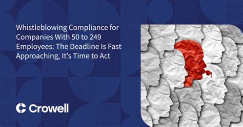 Mark Kass On Linkedin Whistleblowing Compliance For Companies With 50