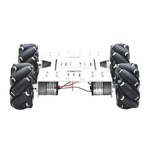 D Wd Diy Smart Rc Robot Car Chassis Base With Omni Wheels