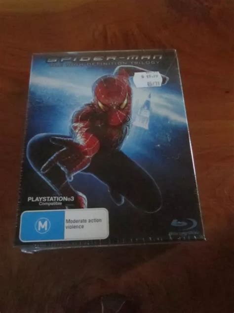 Dvd Blu Ray Spider Man The High Definition Trilogy Box Set New Sealed