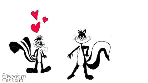 Pepe Le Pew X Penelope Pussycat By Ff040776 On Deviantart