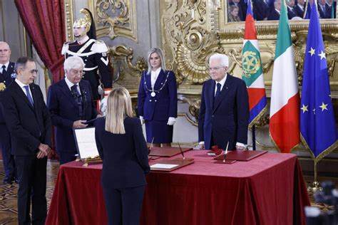 Dopo Il Giuramento Inizia Il Governo Meloni La Strada Sarà In Salita