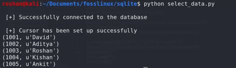 Basics Of Working With The Sqlite Database In Python Foss Linux