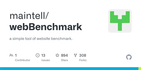 GitHub Maintell WebBenchmark A Simple Tool Of Website Benchmark