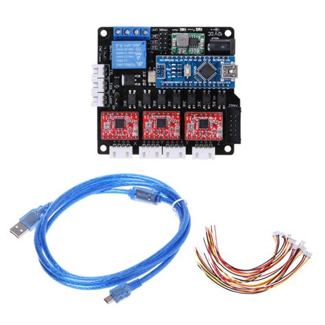 Grbl Laser Controller Board Cnc Usb 3 Axis Stepper Motor Driver Controller Board Shopee