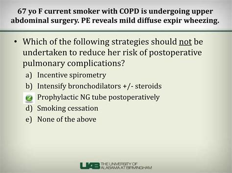 Strategies To Reduce Postoperative Pulmonary Complications Pptx