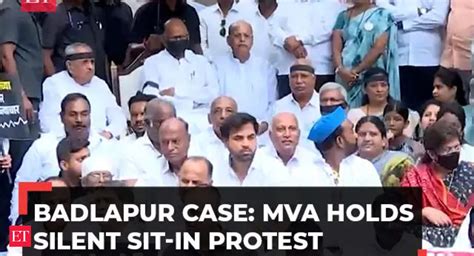 Badlapur Case Mva Cancels Maharashtra Bandh Marks Silently Sit In