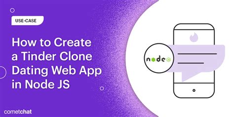 how to create a tinder clone dating web app in node js