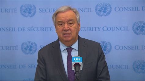 「国連主導の政治プロセスに早期復帰を」内戦激化のシリア情勢めぐり国連事務総長 Tbs News Dig
