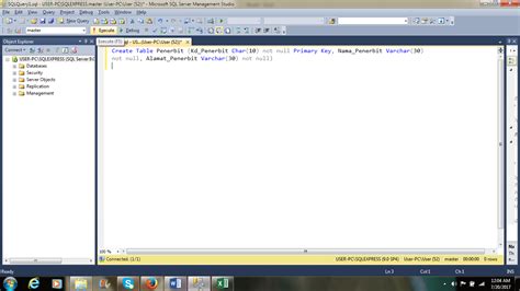 Deddy Laumakut Blog Membuat Database Dengan Sql Server