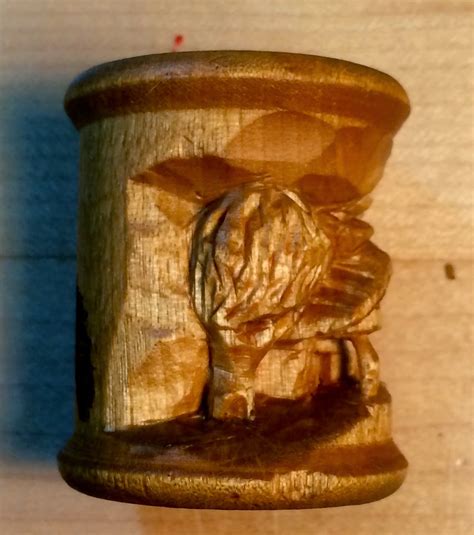 Whittle Bits Carving Wooden Thread Spools