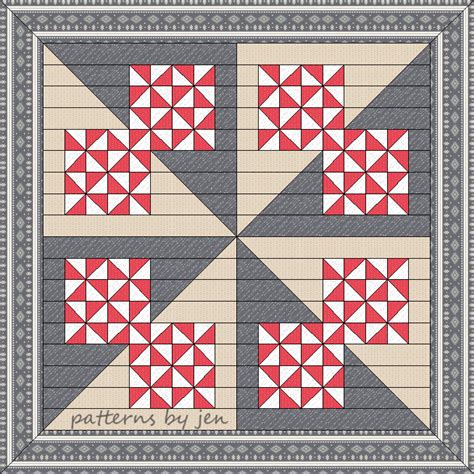 Patterns By Jen: Flashback Friday to Pinwheel Pizzazz PBJ-101