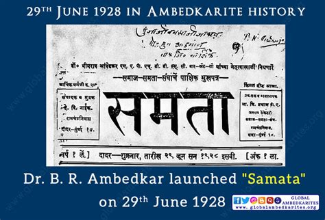 Today In Ambedkarite History June Global Ambedkarites