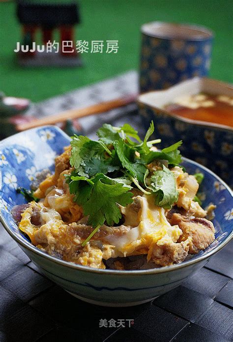 親子丼的做法日式亲子盖饭 親子丼親子丼怎么做juju的巴黎厨房的菜谱美食天下