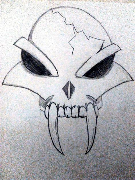 Fanged Skull By Cggnjackivory On Deviantart