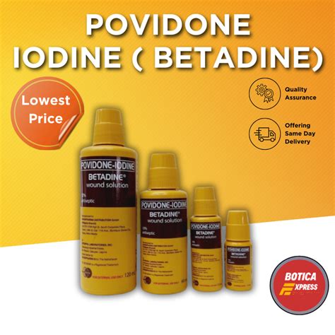 Povidone Iodine Betadine Shopee Philippines