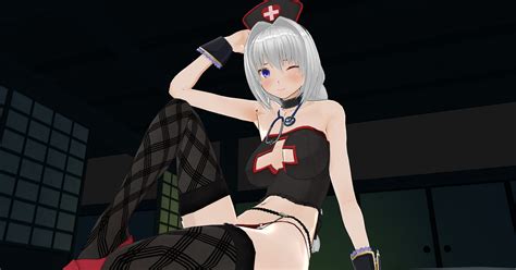 カスタムメイド3d2 えーりん先生【強化ナース服】－cm3d2 あーのるどのイラスト Pixiv