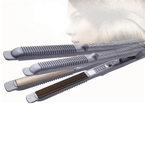 전문 헤어 크림퍼 컬링 아이언 완드 세라믹 주름진 옥수수 웨이브 컬러 아이언 스타일링 도구 Aliexpress