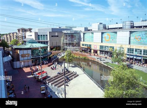 The Oracle Shopping Centre And River Kennet From Riverside Car Park