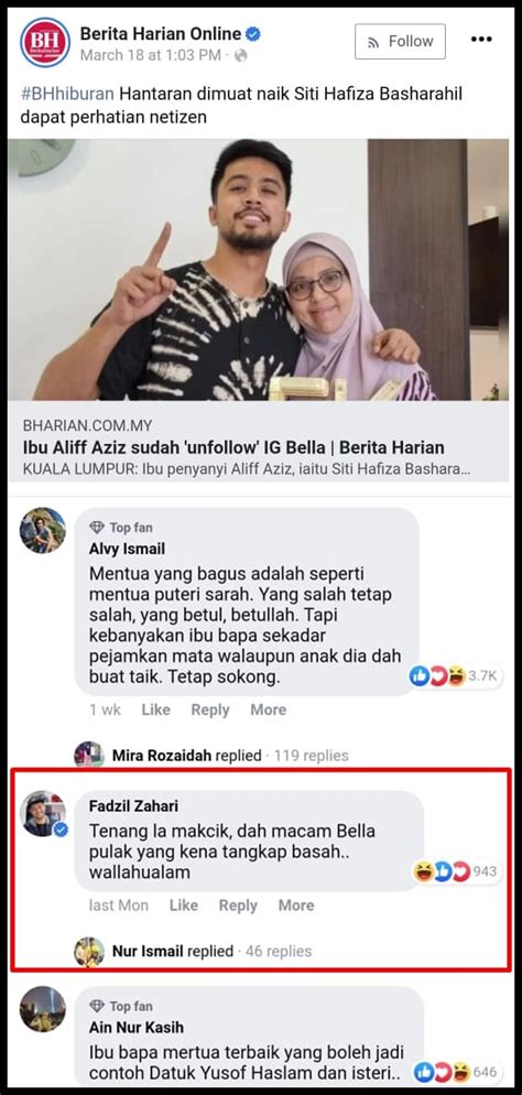 Dah Macam Bella Astillah Pula Kena Tangkap Khalwat Fadzil Zahari