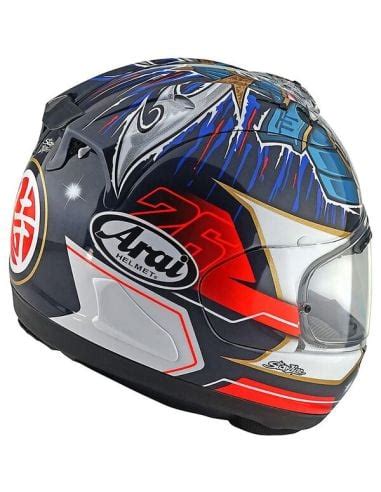 Casque Arai RX 7v Evo Pedrosa Shogun Replica Packmoto