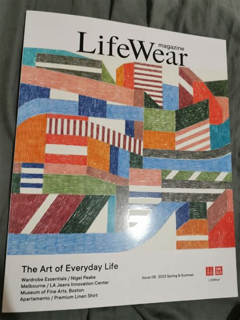 [free] Uniqlo Lifewear Magazine 2023 Spring And Summer Issue Hobbies And Toys Books And Magazines