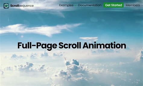 scrollsequence review make scroll animation like sony