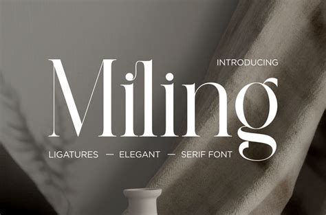 Miling Font Creative Fonts