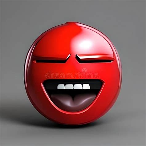 3d Emoji De Emoticon Față Zâmbitoare Fericită Ilustrare a Expresiei