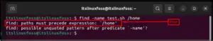 How To Fix The Error Paths Must Precede Expression Find Its Linux Foss
