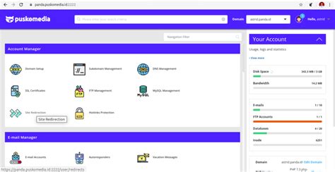 Cara Membuat Redirect Domain Di Hosting DirectAdmin PuskoMedia Indonesia