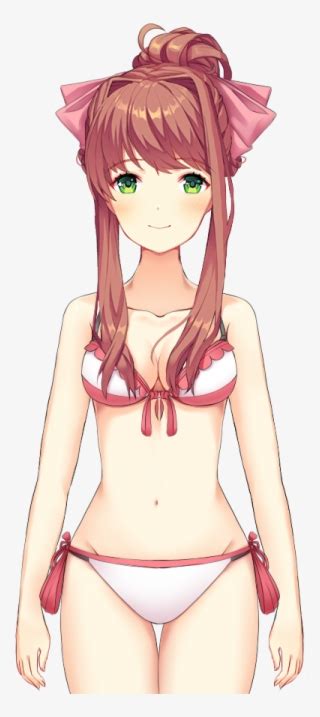 Download And This Is The Sprite Of Monikas Other Bikini That Doki