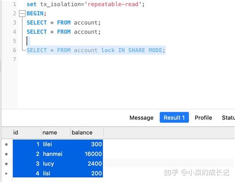 一文搞定mysql事务隔离级别与锁机制 知乎