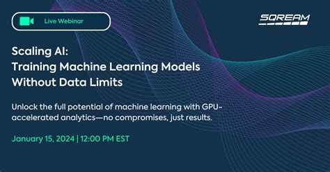 training machine learning models without data limits sqream