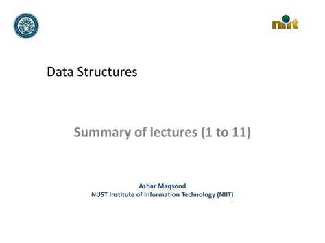 Ppt Data Structures Powerpoint Presentation Free Download Id6897039