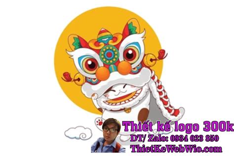 Logo Đầu Lân GiÁ RẺ 300k 500k ĐẸp ChuyÊn NghiỆp Wio