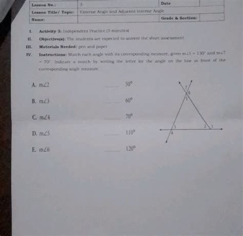Lesson No 3 Lticolumn2l Date Lesson Title StudyX
