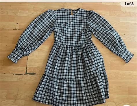 Nasty Gal Plaid Knee Length Dresses For Women Mercari