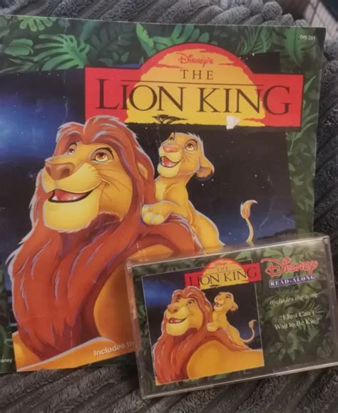 DISNEY S THE LION King Read Along Book Cassette Tape PicClick UK