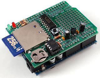 Arduino Shield List Adafruit Industries Logger Shield